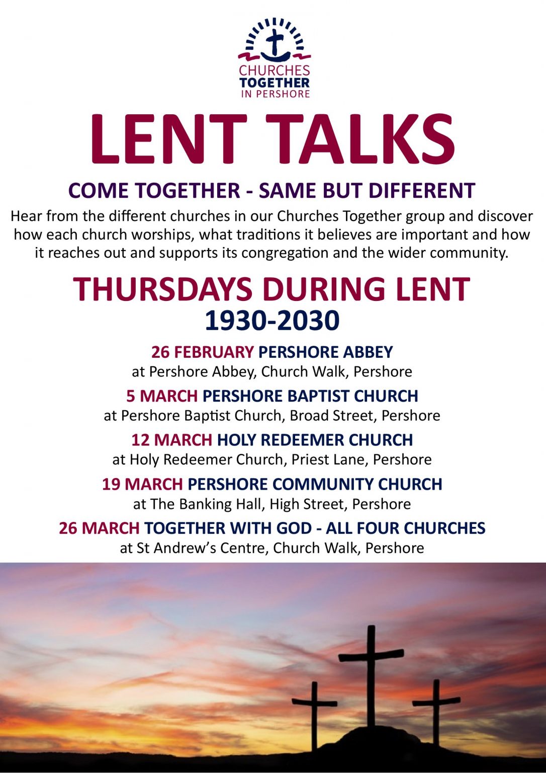 Lent 2026 – Pershore Abbey